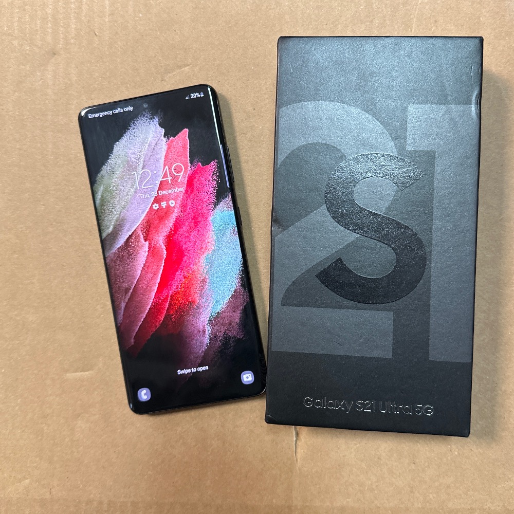 Pre-owned Samsung Galaxy S21 Ultra 5G boxed 256gb - Own4Less